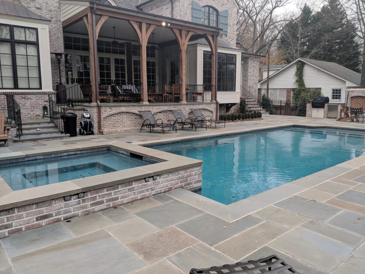 Traditional Pool for Traditional Irving Park Home - Vue Custom Pools ...