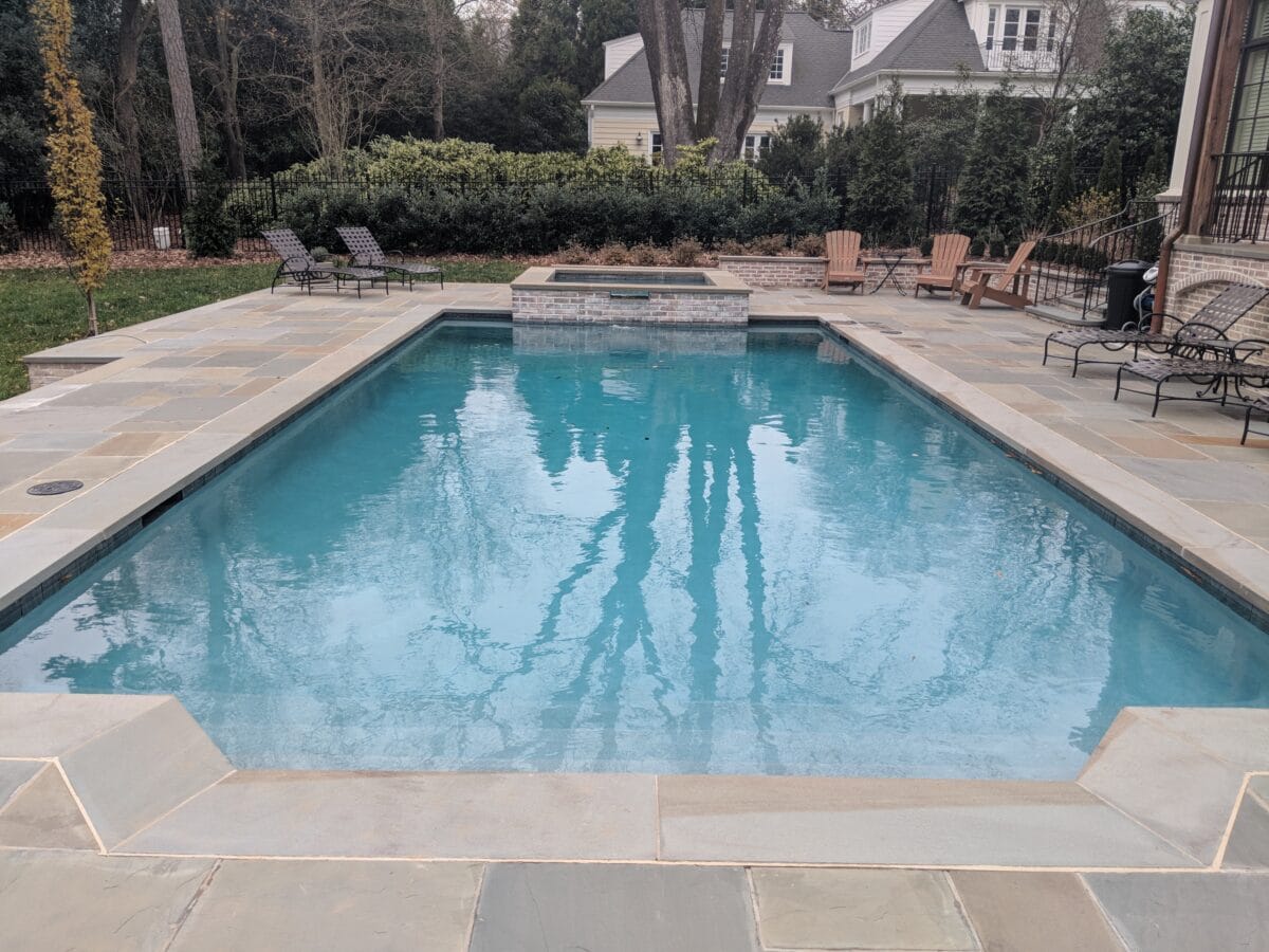 Traditional Pool for Traditional Irving Park Home - Vue Custom Pools ...