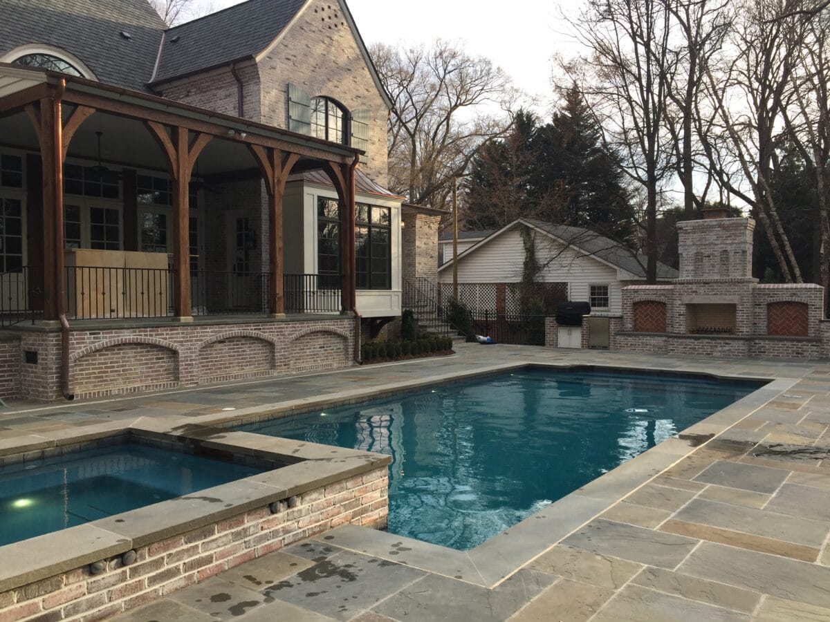Traditional Pool for Traditional Irving Park Home - Vue Custom Pools ...